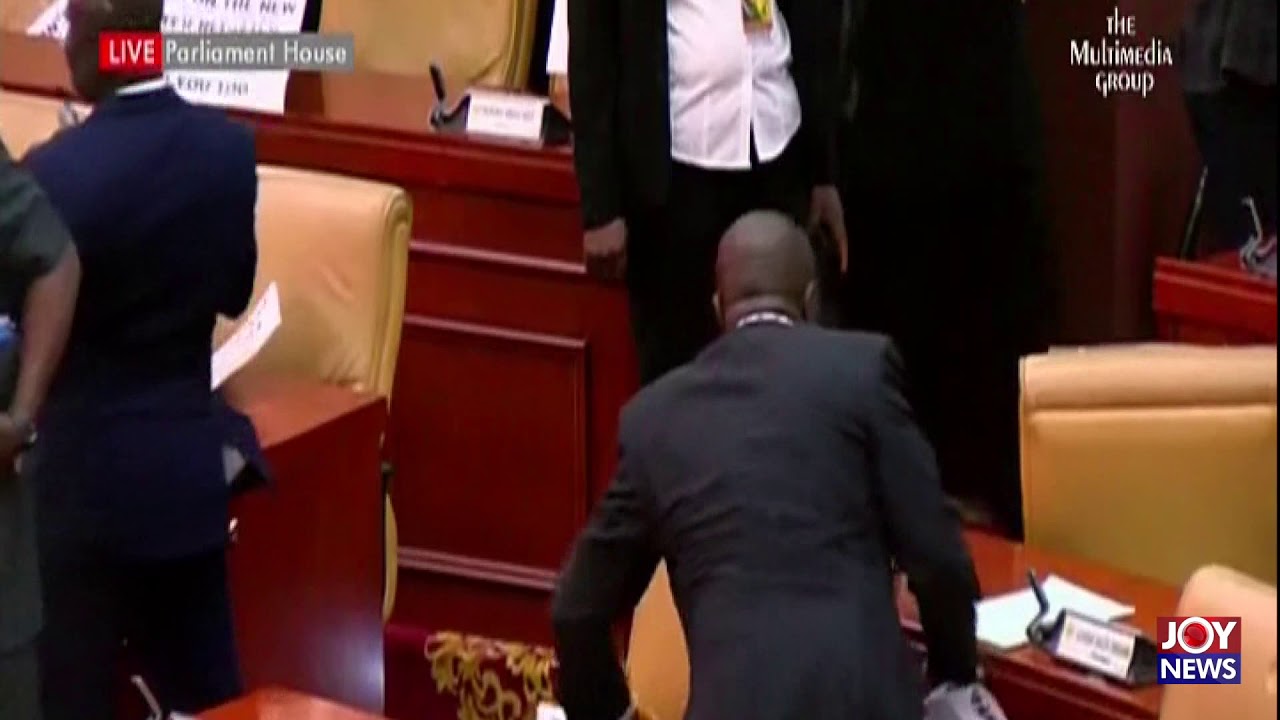 Ndc Mps Walk Out Of Parliament Youtube