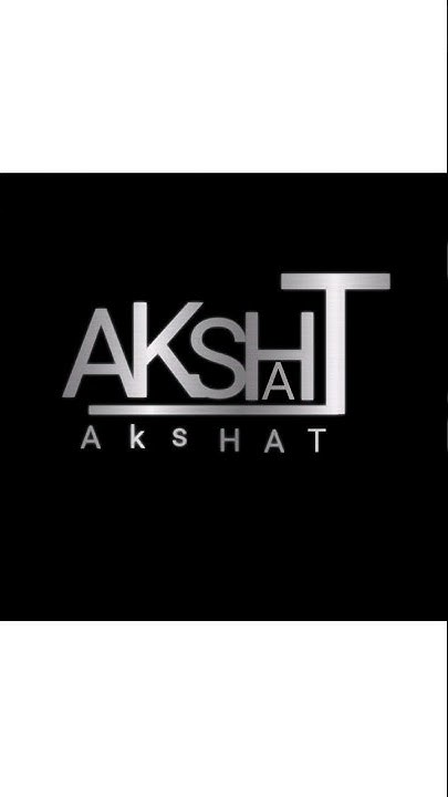 new logo disain for Akshat#logodisaing #logomaker#short - YouTube