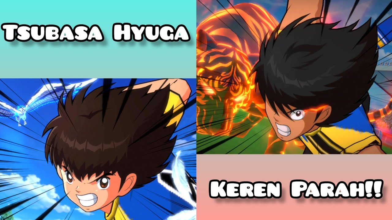 YUK COBAIN TSUBASA DAN HYUGA SKILL SHOOT KEREN | CAPTAIN TSUBASA : ACE ...