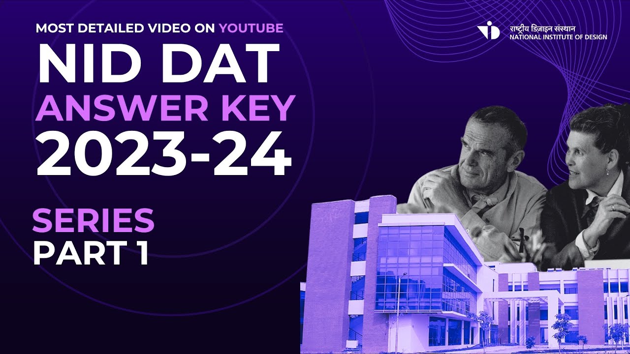 NID 2023 Paper Solution | Solved by SPDS NID TOP Ranker | Series part ...