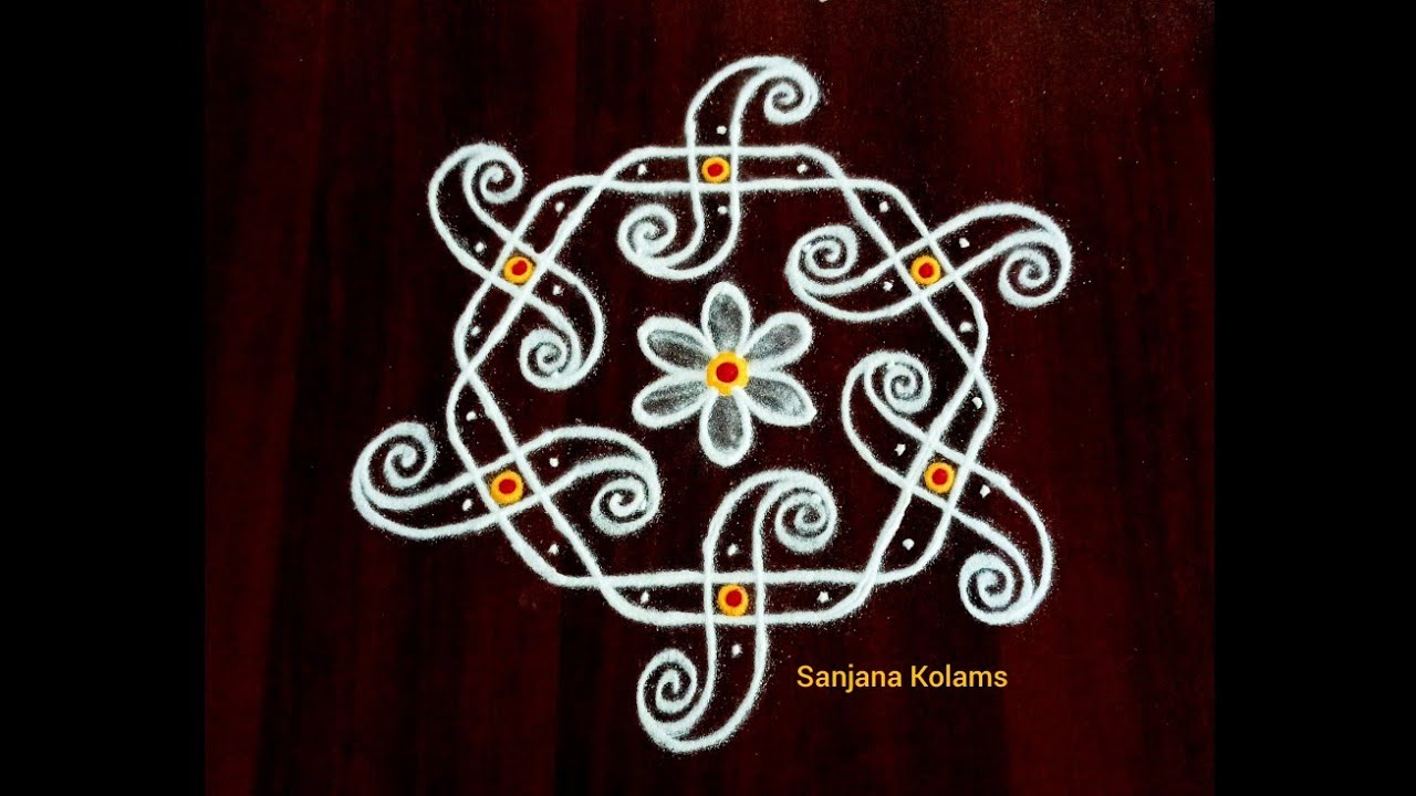 2481. Easy KambiKolam LatestMuggu FridayRangoli PandagaMuggu ...