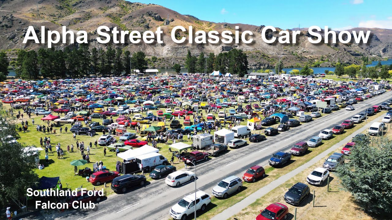Alpha Street Classic Car Show 2023 - YouTube