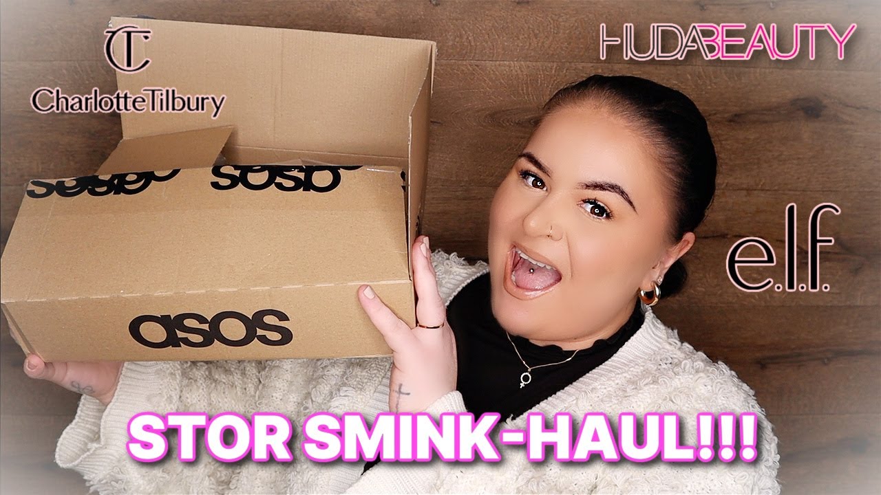 STOR SMINK-HAUL FRÅN ASOS!! (CHARLOTTE TILBURY, ELF, HUDA BEAUTY MM ...