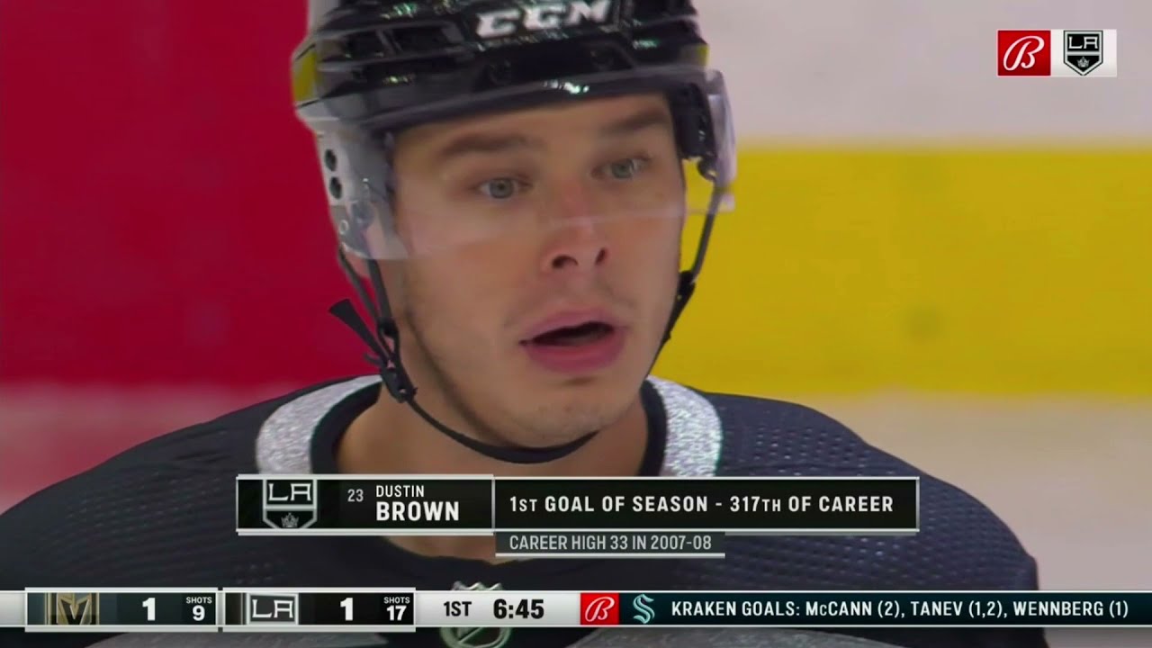 Dustin Brown Teeth