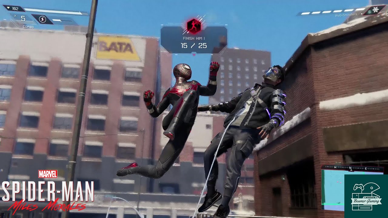 Marvel's Spider-Man: Miles Morales Train Mission & Fight Against Crimes ...