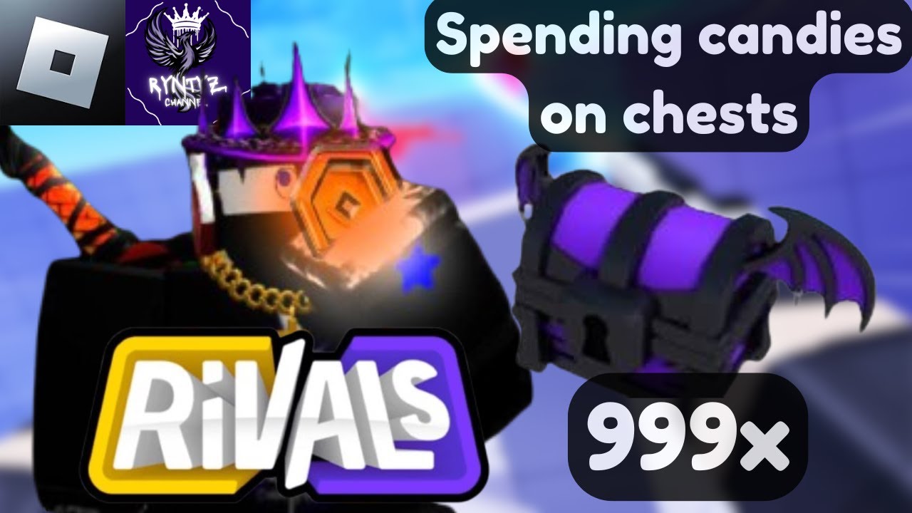 I Opened 200 HALLOWEEN CHESTS In Roblox Rivals! WRAPS, CHARMS ...