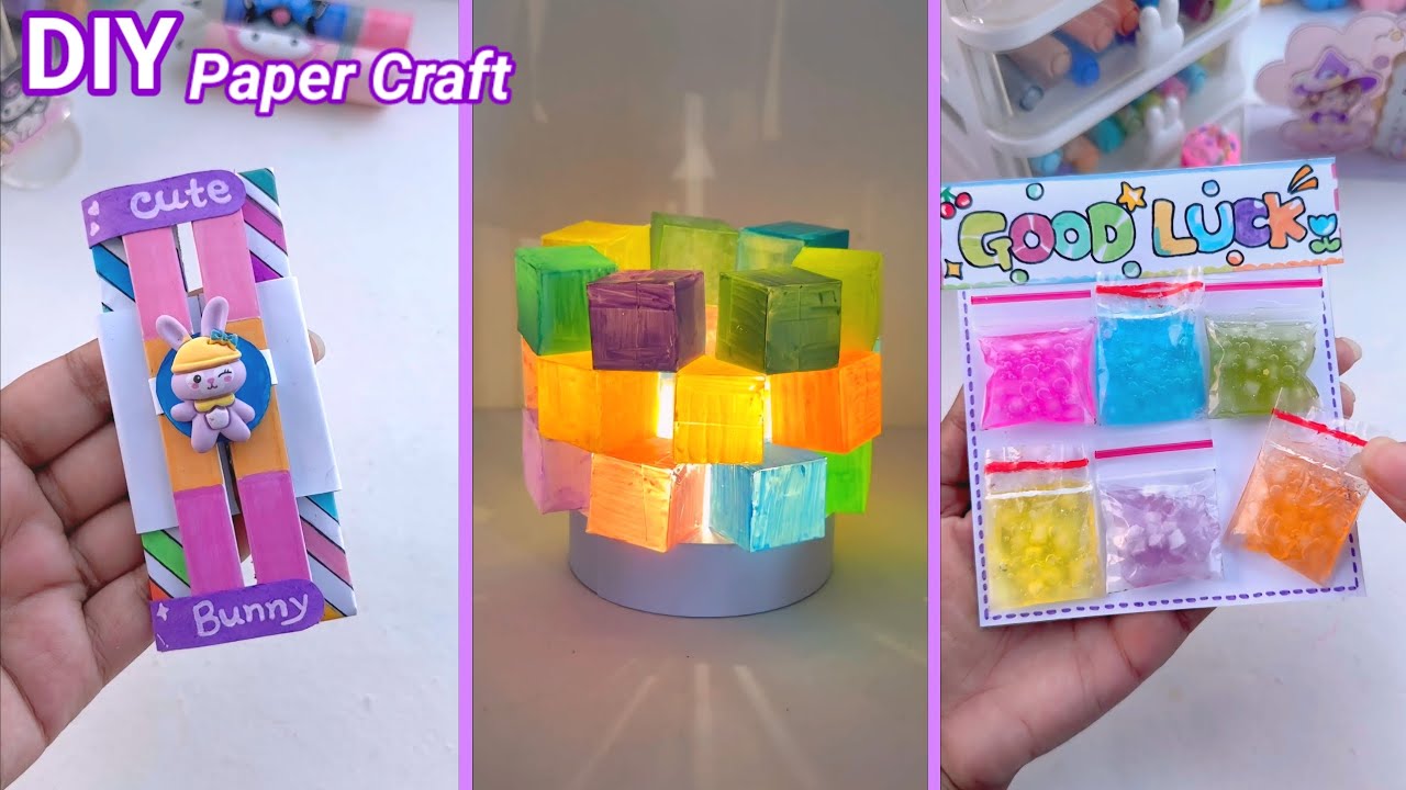 DIY Miniature Crafts Idea / Easy Craft Ideas / school hacks / mini ...