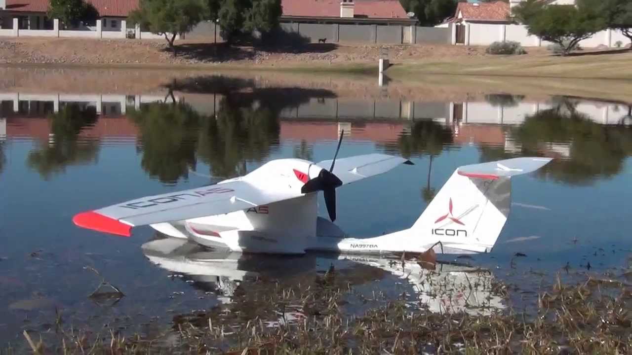 First Flight of Parkzone Ultra Micro Icon A5 - YouTube