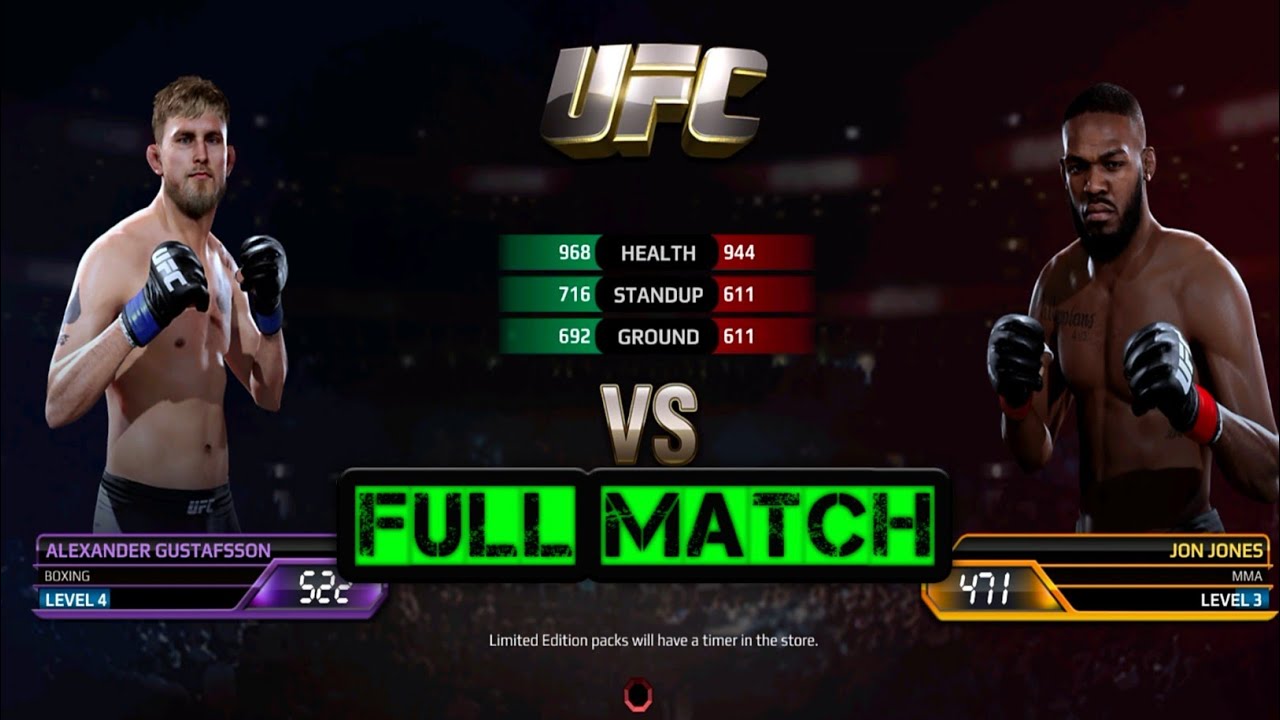 UFC /Alexander Vs Jon Jones / full match gaming/ UFC/ Ali gaming yt ...