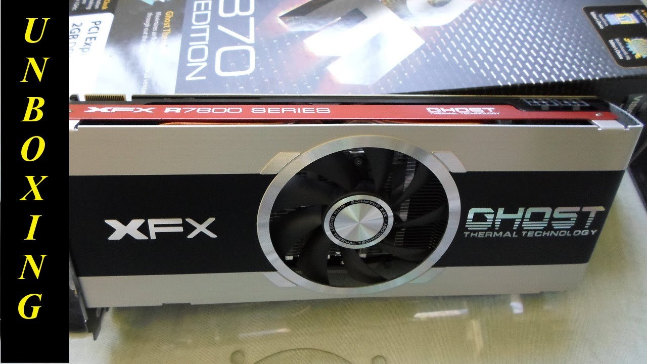 Unboxing - XFX HD 7870 - YouTube