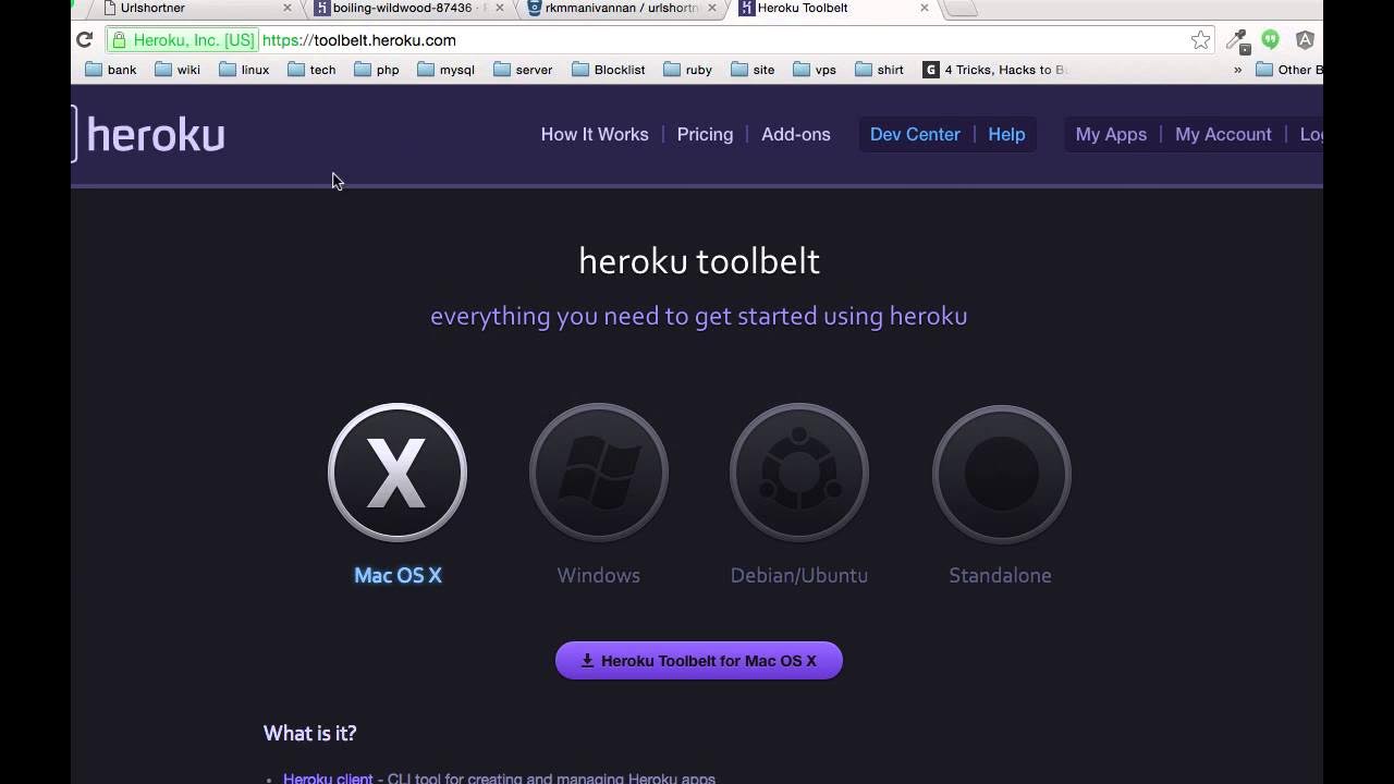 How to deploy Ruby on Rails / AngularJS project to Heroku - YouTube