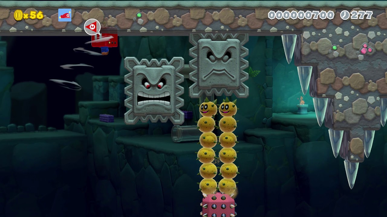 They all float down here. (Super Mario Maker 2) - YouTube