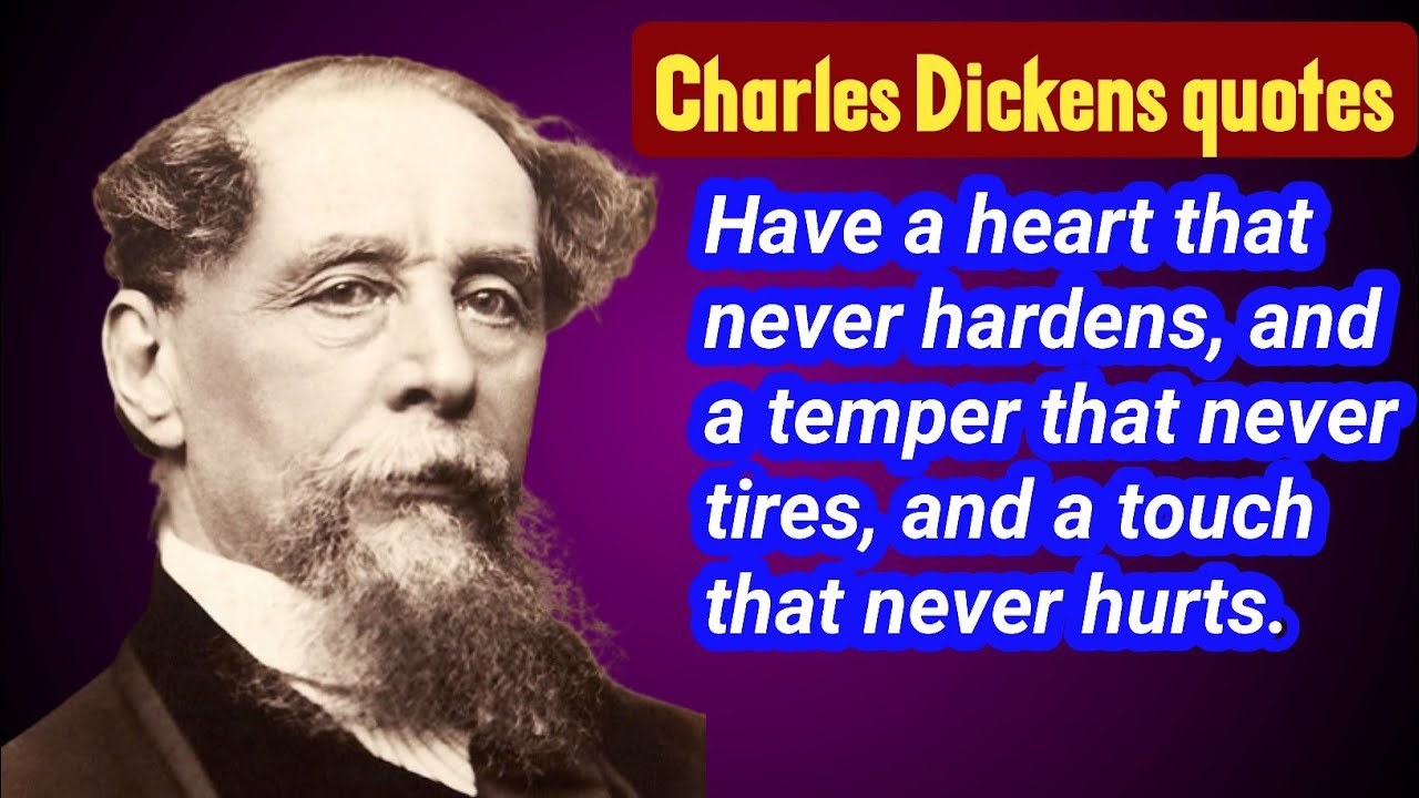 Charles Dickens quote's that will make you appreciate life" | best ...