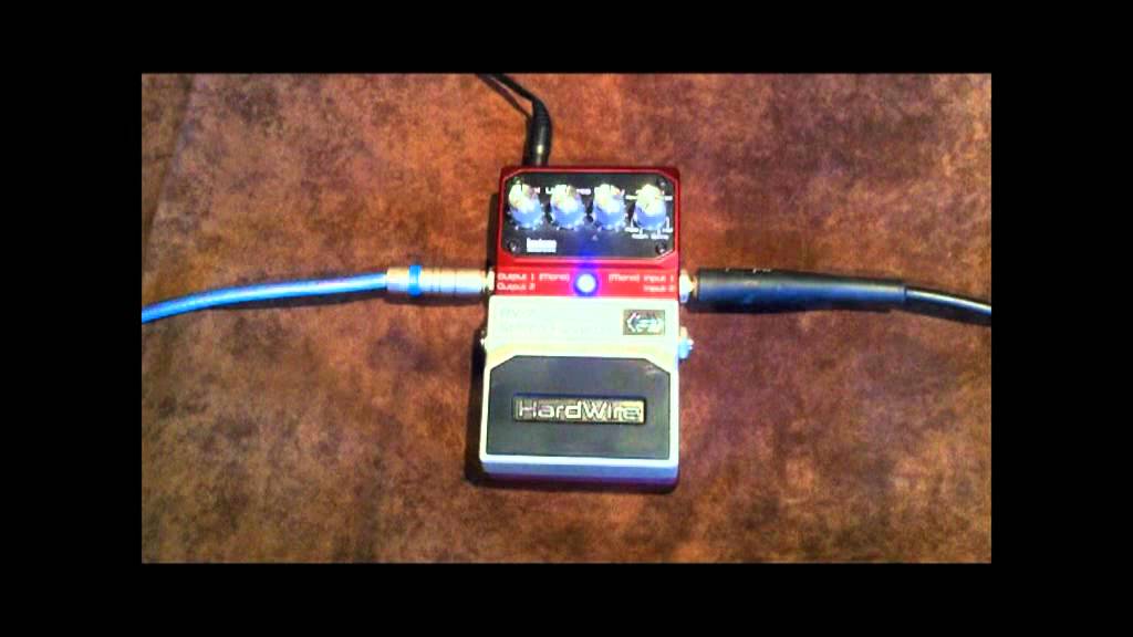 Digitech Hardwire RV-7 Reverb Pedal Demo - YouTube