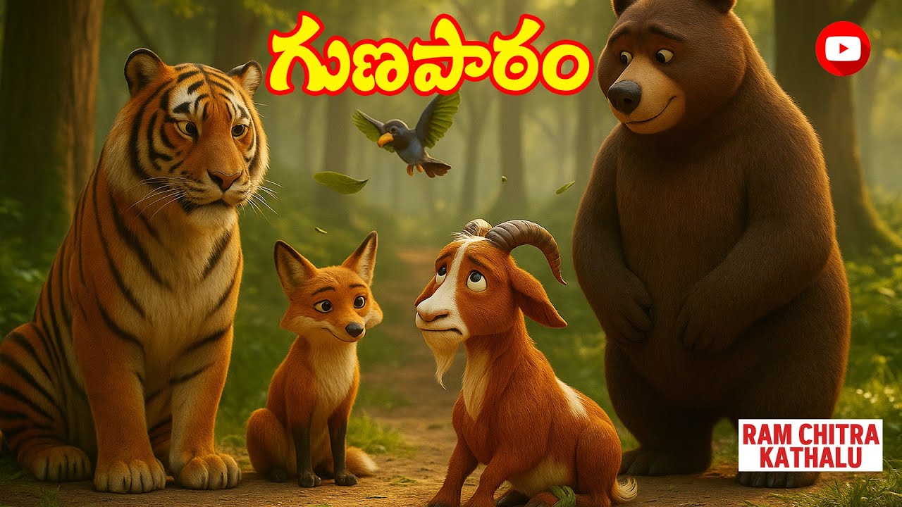 Gunapatam – Telugu Jungle Story | గుణపాఠం - YouTube