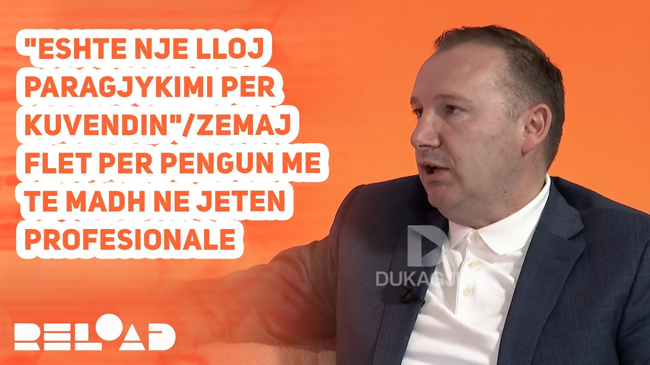 "Eshte nje lloj paragjykimi per Kuvendin"/Zemaj flet per pengun me te ...