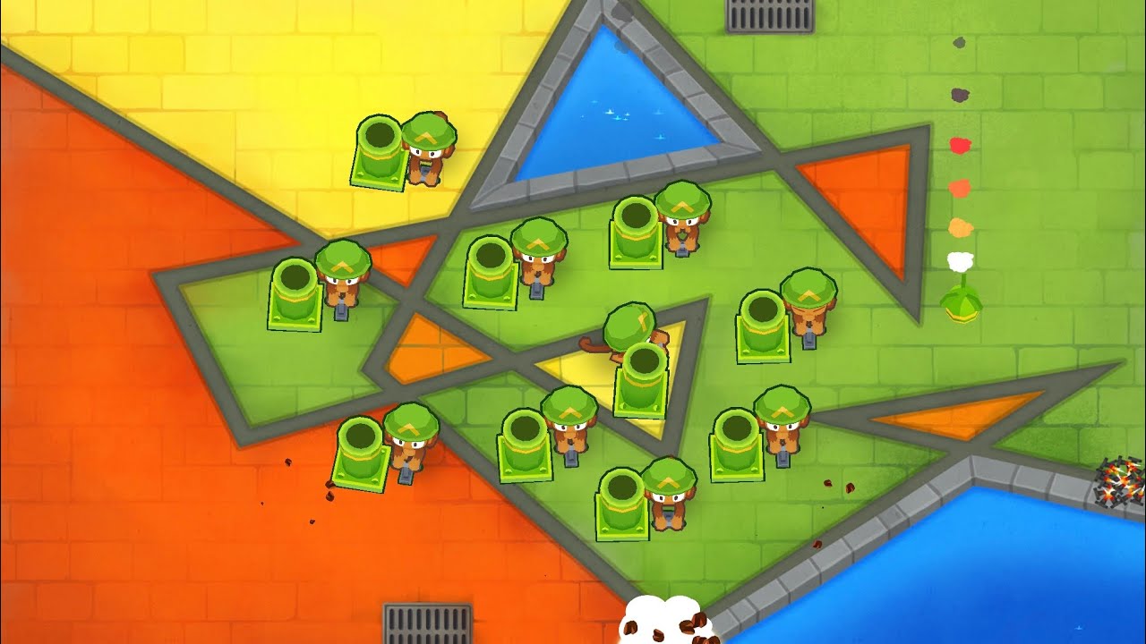 How far can only mortar monkey go in btd6 - YouTube