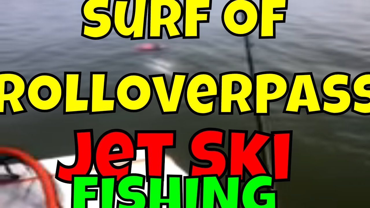 Rollover Pass- Jet Ski Fishing Texas Trout Monster - YouTube