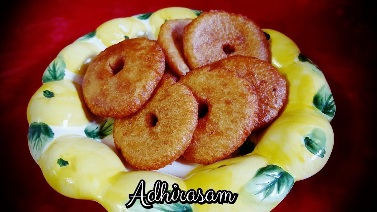Adhirasam | South Indian Sweet | Made Easily at HOME | In English - YouTube