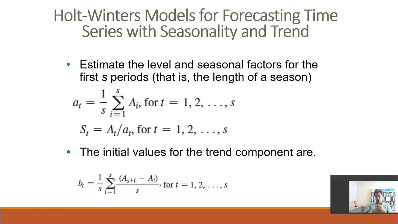 Forecasting Techniques – Holt Winters Multiplicative Model with ...