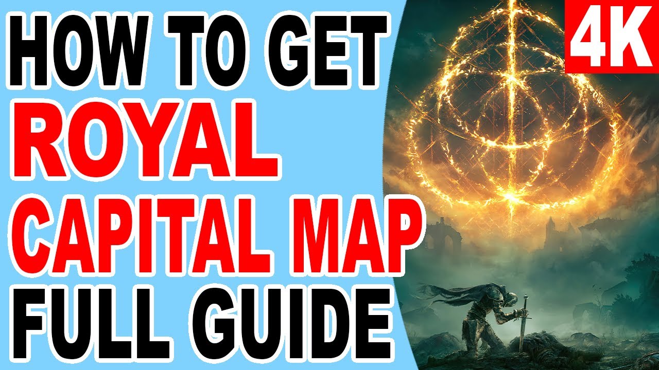 How to Get Leyndell Royal Capital Map Location - Elden Ring - YouTube