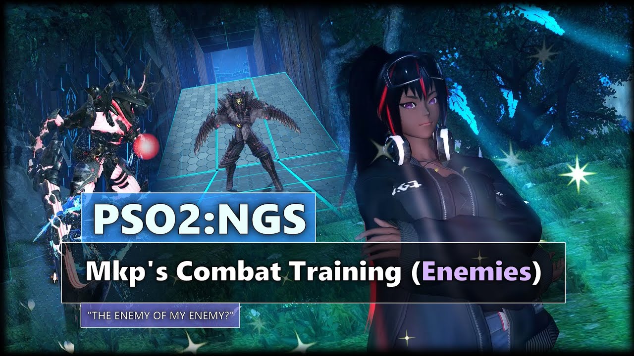 PSO2: NGS - Mkp's Combat Training - Enemies (Gameplay w/ Tips) - YouTube