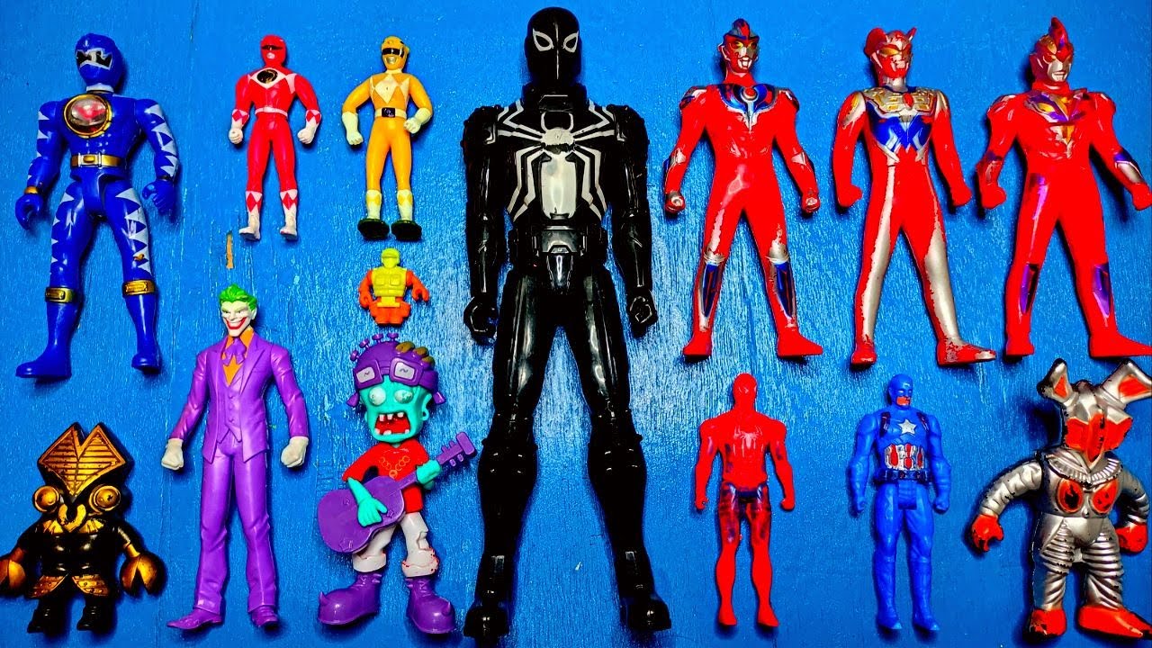 Mencari Mainan POWER RANGERS | ULTRAMAN | VENOM | CAPTAIN AMERIKA ...
