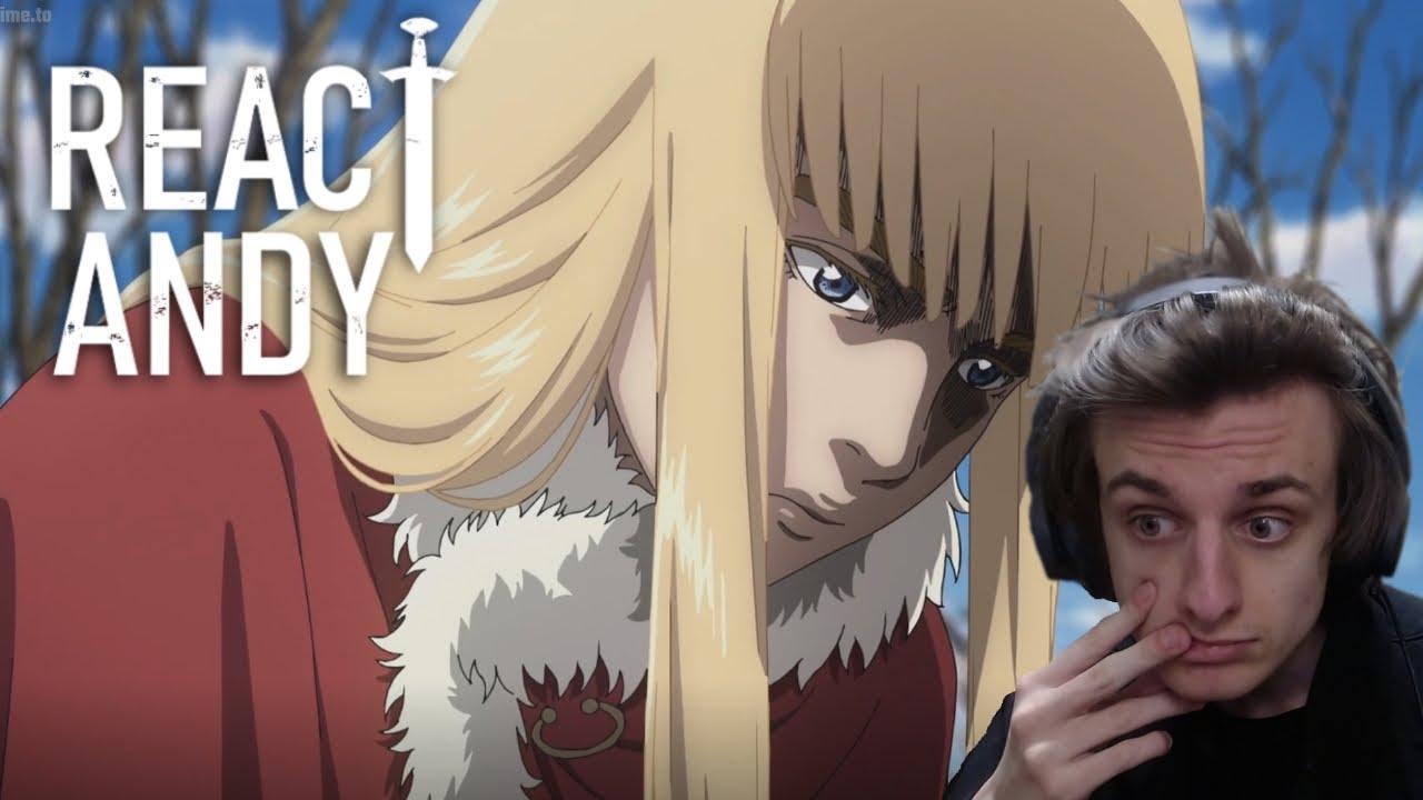 React Andy: Vinland Saga Episode 16. A Close Shave - YouTube