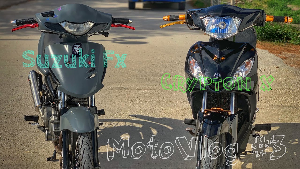 Suzuki Fx Vs Crypton X Ποιο να πάρω? (#motovlog #3) - YouTube