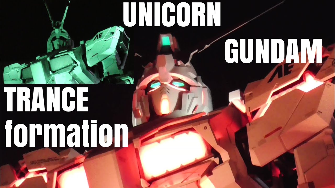 unicorn gundam transformation ヽ(・∀・)ノ - YouTube