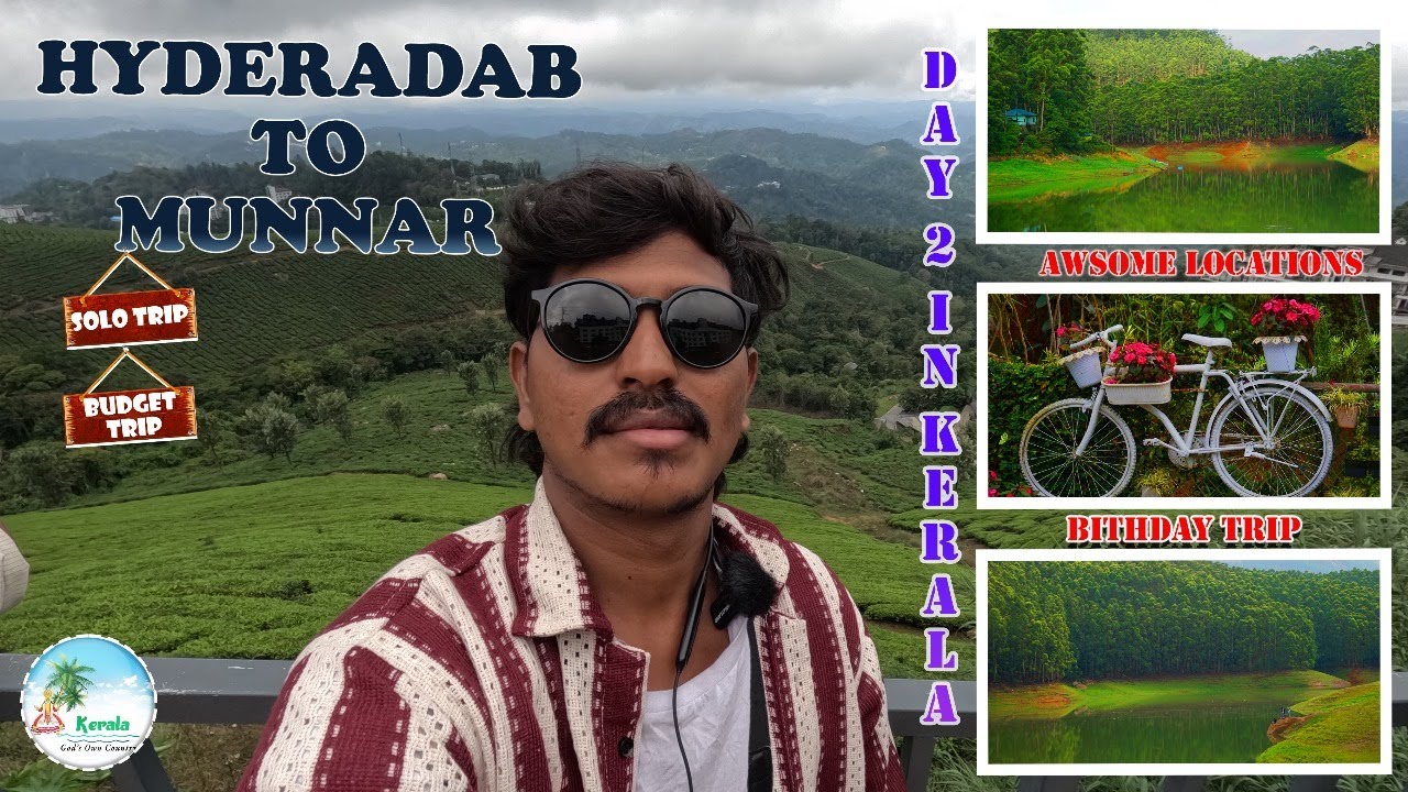 A Trip From Hyderabad To Munnar || Achuth Nandha Jv || Kerala God's Own ...