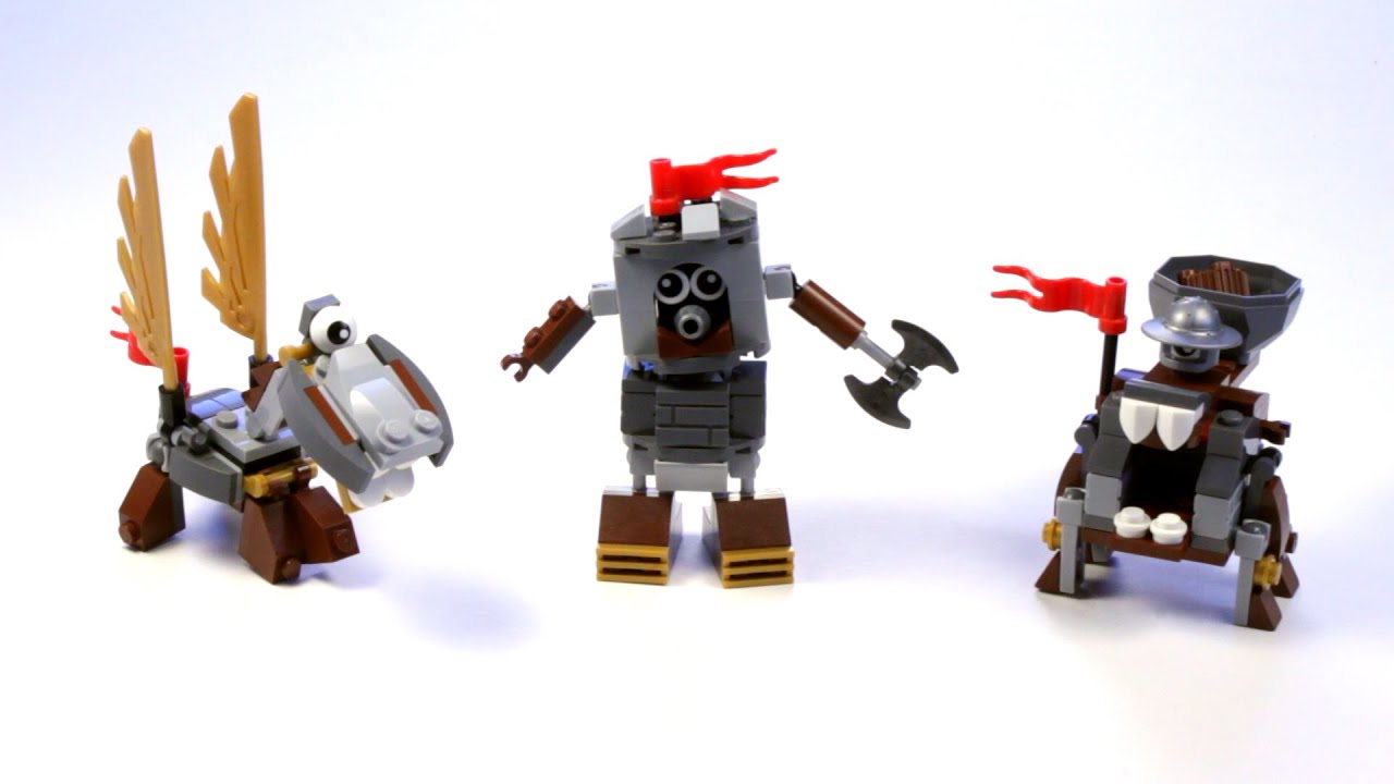LEGO Mixels Medivals ~ Paladum, Camillot, Mixadel, and Max Review ...