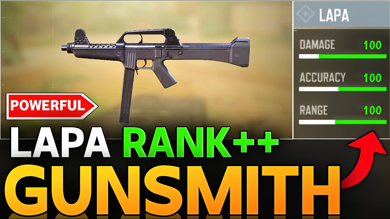 LAPA BEST BUILD FOR RANK CALL OF DUTY MOBILE | - YouTube