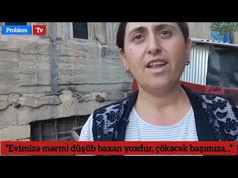 Evimiz BAŞIMIZA UÇUR 3 KÖRPƏ UŞAQLA ORTADA QALMIŞAM...