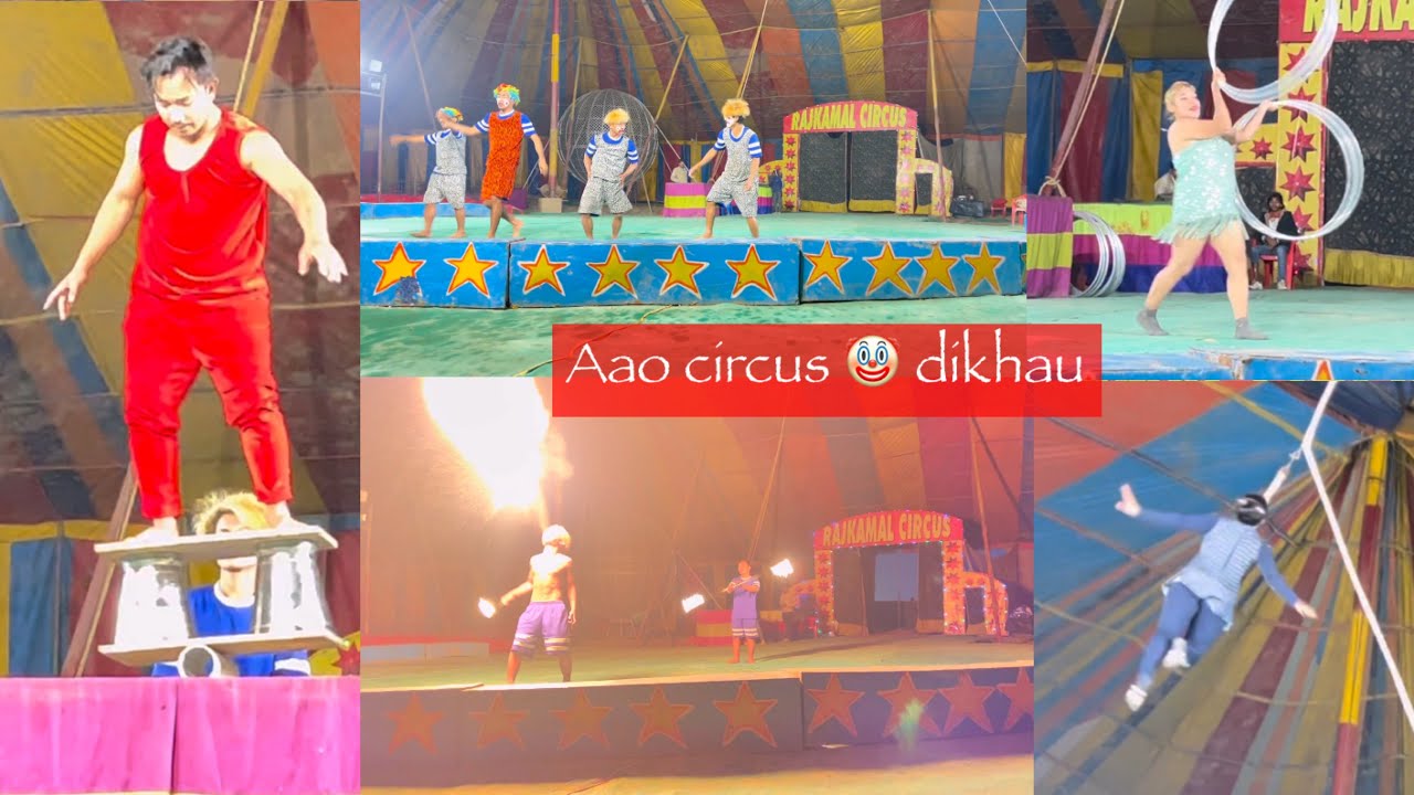 Live Circus 🤡 || Rajkamal circus in Sonipat 🎪 - YouTube