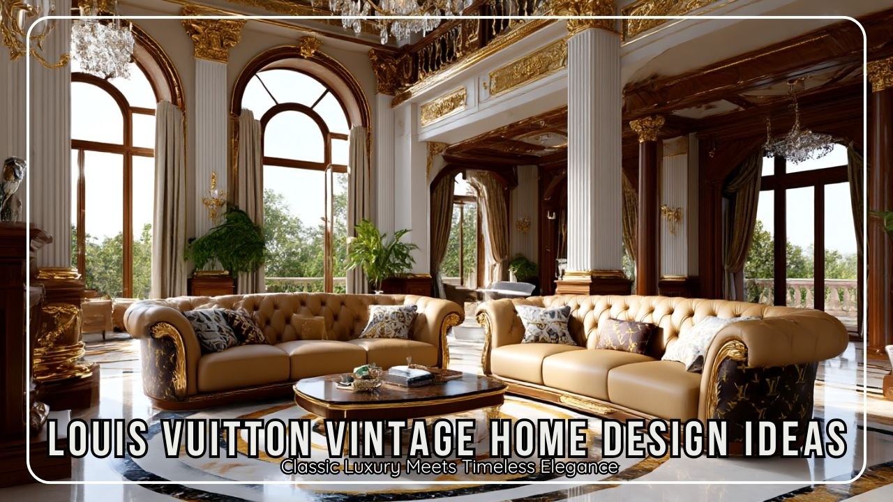 Louis Vuitton Vintage Home Design Ideas | Classic Luxury Meets Timeless ...