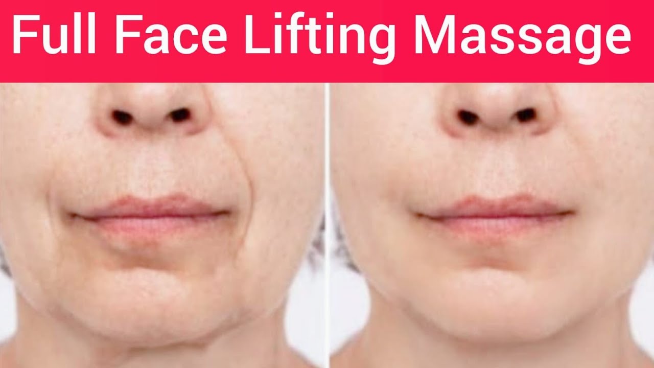 Full Face Lifting Massage | Lift up Your Face Naturally | Natural Tips ...