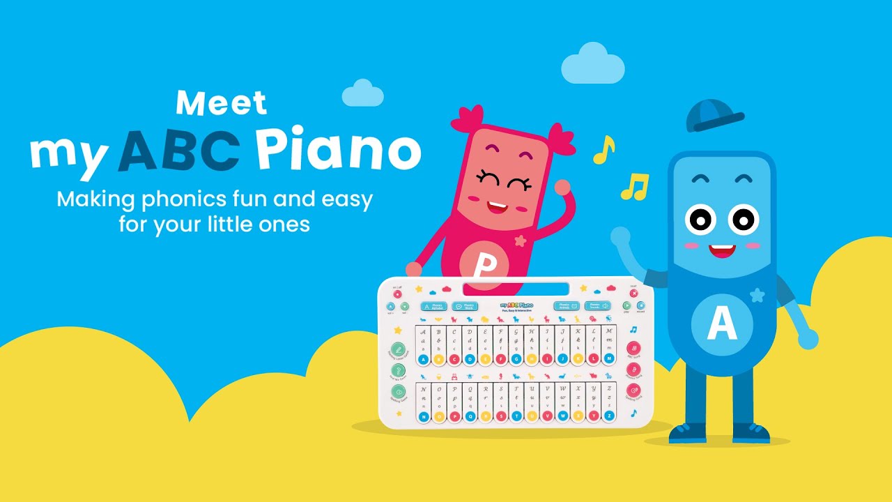 Meet My ABC Piano! A fun way to learn Phonics! 🌟 - YouTube