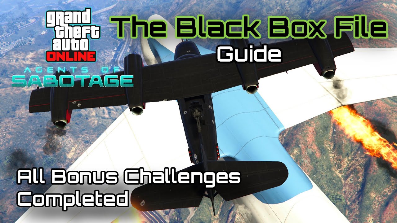 The Black Box File: Agents of Sabotage - (All Bonus Challenges Text ...
