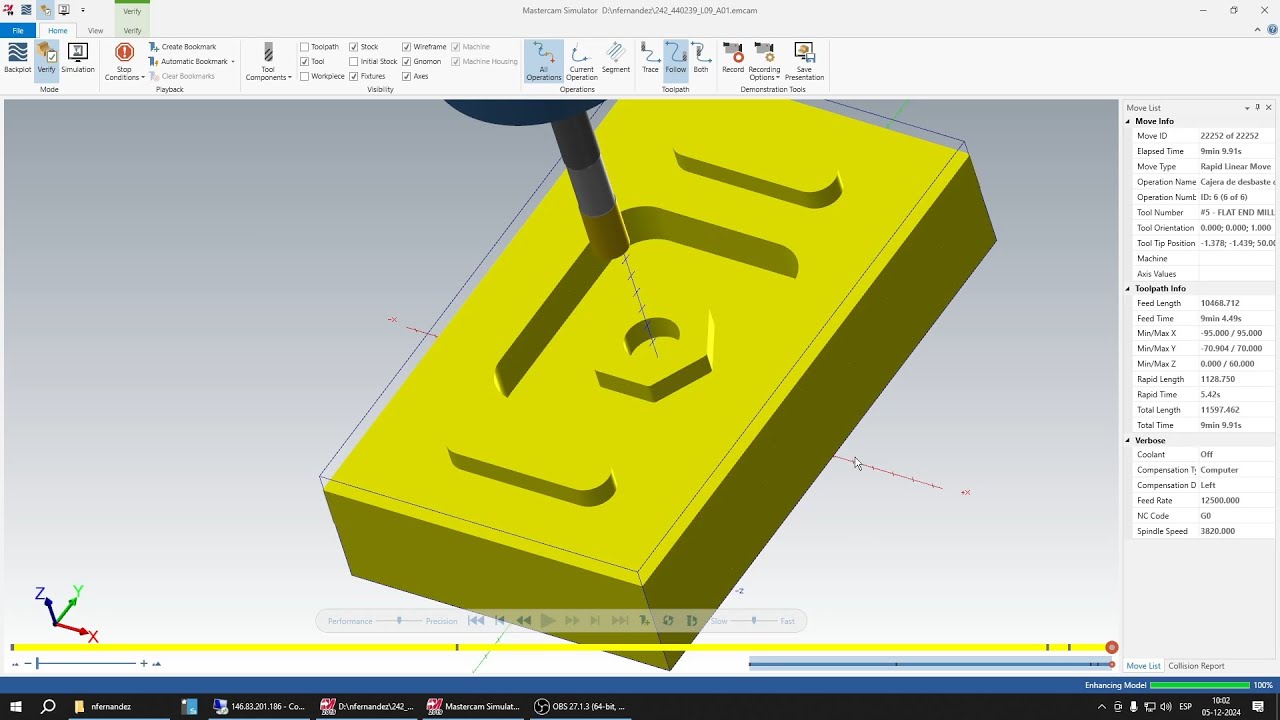 Mastercam 2019: Fresado 2D/3D para Islas y Cavidades (Mastercam Mill ...
