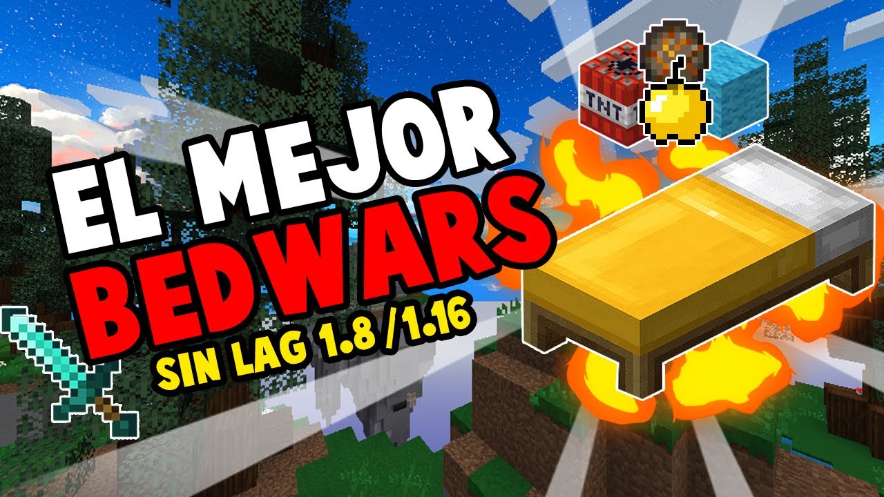 EL MEJOR SERVER DE BEDWARS NO PREMIUM 1.8 - YouTube
