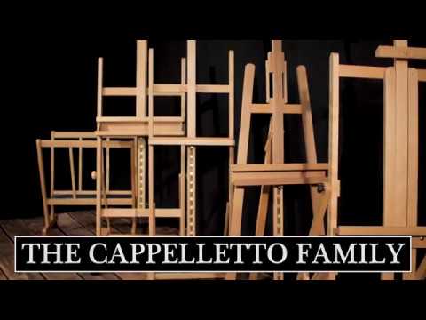 The Cappelletto Family of Studio Easels and Print Rack - YouTube