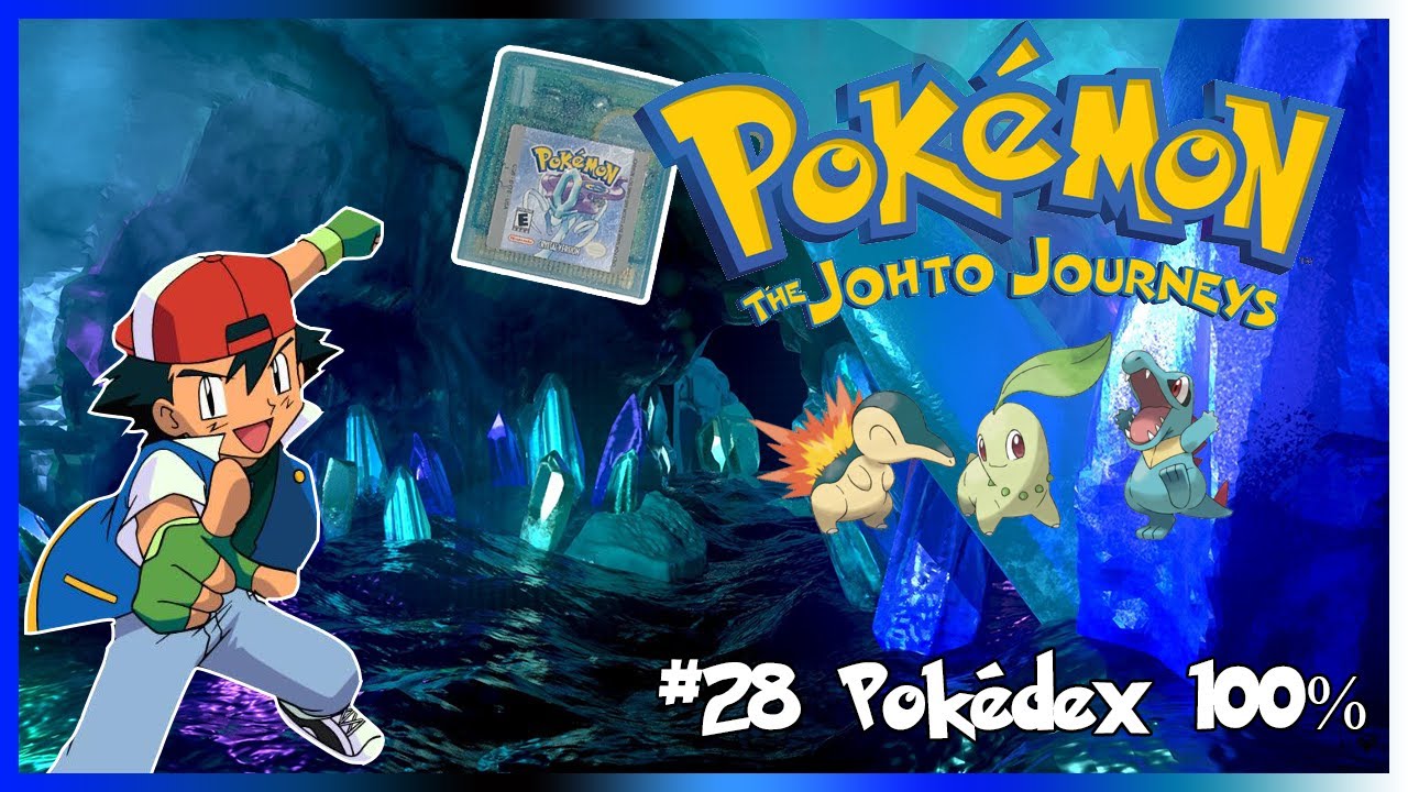 Pokémon Cristal #28 POKÉDEX 100% 251 Pokémon Kanto + Johto - YouTube