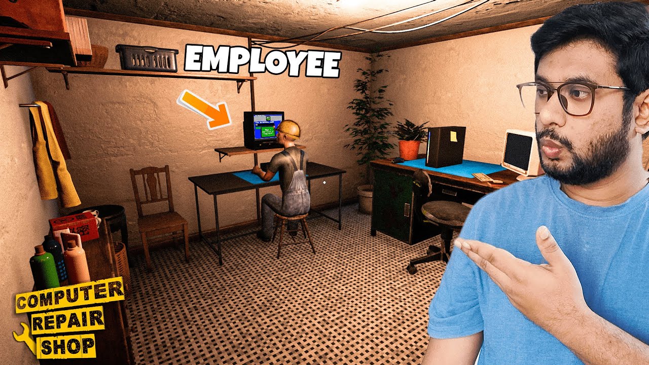 I Hired a COMPUTER REPAIR MASTER ! Computer Repair Shop #2 - YouTube