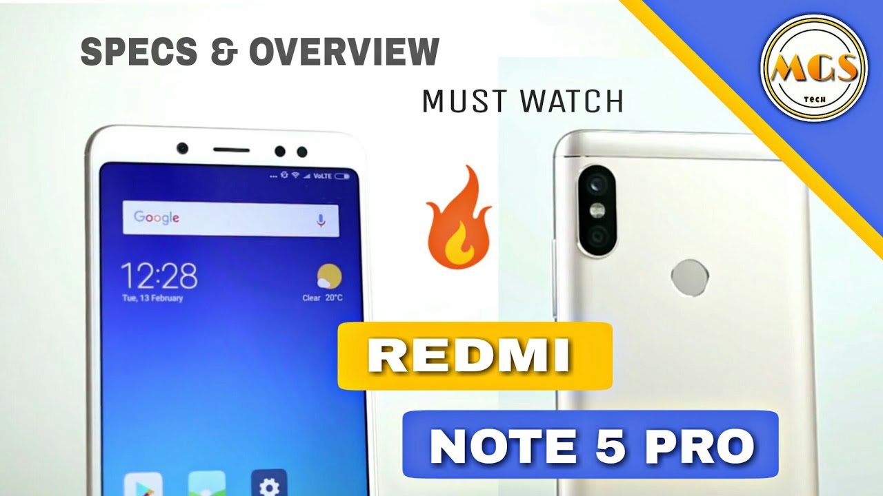 Xiaomi Redmi note 5 pro india | specifications and review 2018 - YouTube