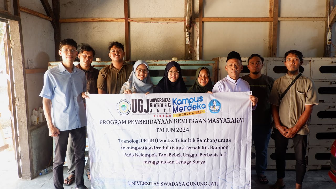 PKM DIKTI 2024 Teknologi PETIR (Penetas Telur Itik Rambon)- Universitas ...