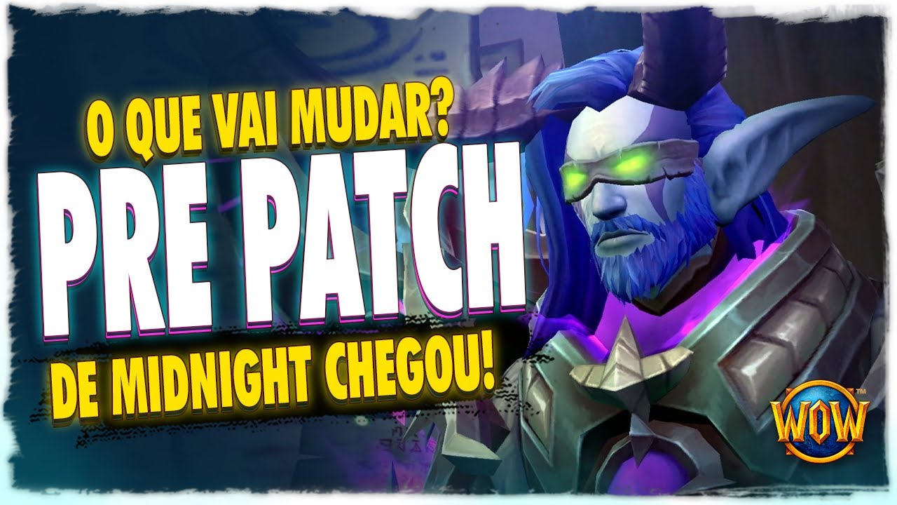 O QUE CHEGA HOJE NO PRÉ PATCH DE MIDNIGHT!? - YouTube