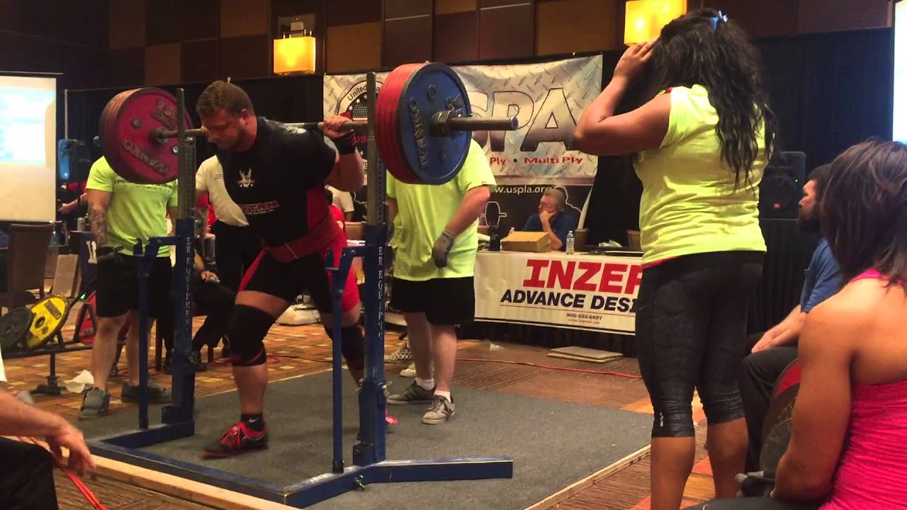Uspa powerlifting nationals 1327 @ 181 class and 1653 @ 275 class - YouTube