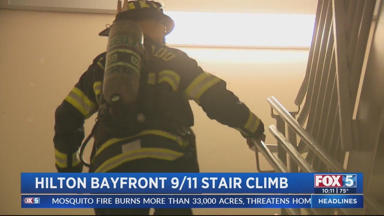 San Diego 9/11 Memorial Stair Climb - YouTube