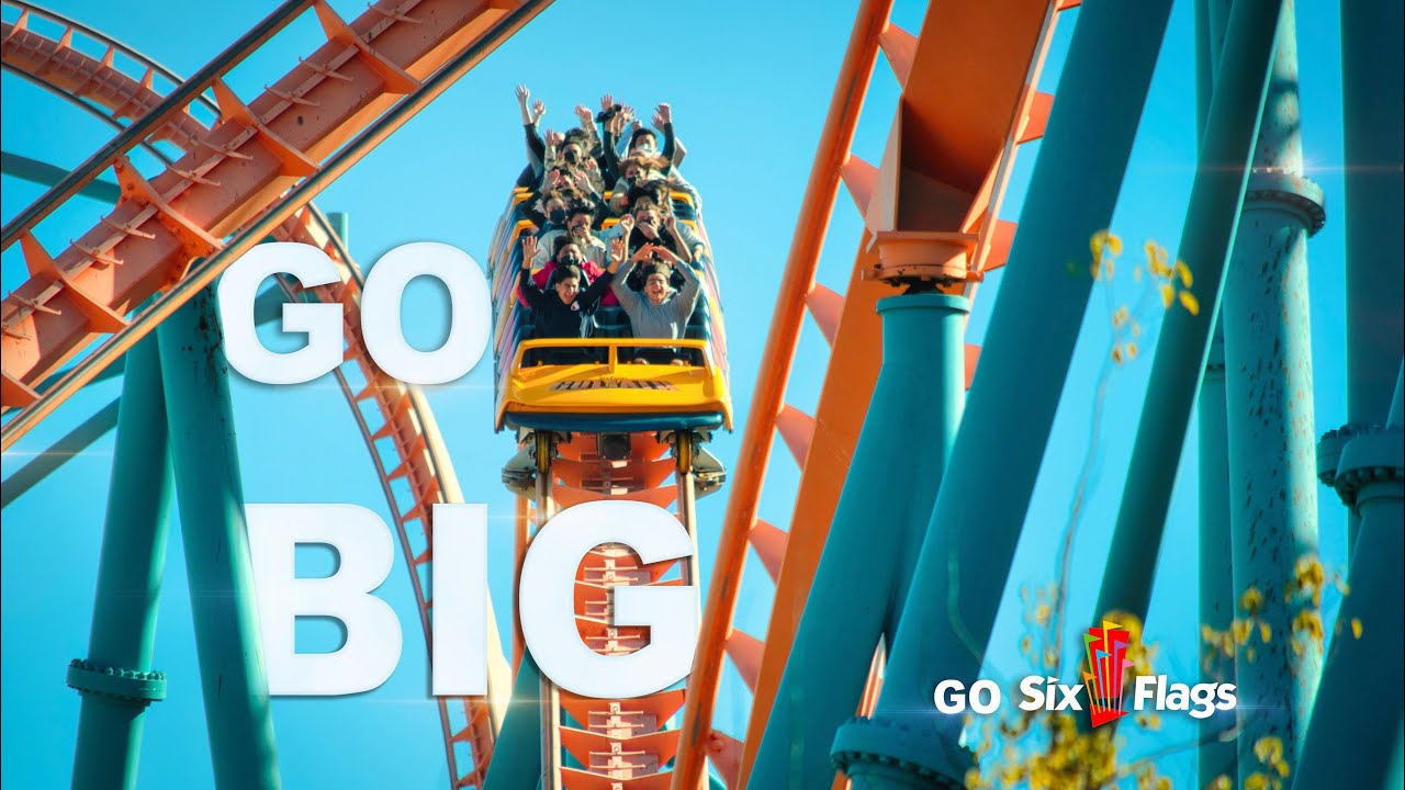 Six Flags Magic Mountain Edit - “Commercial” Style (Version 2) - YouTube